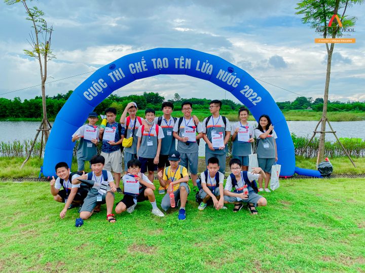 HỌC SINH ALPHA KHÁM PHÁ KHOA HỌC CÙNG CUỘC THI "CHẾ TẠO TÊN LỬA NƯỚC ...